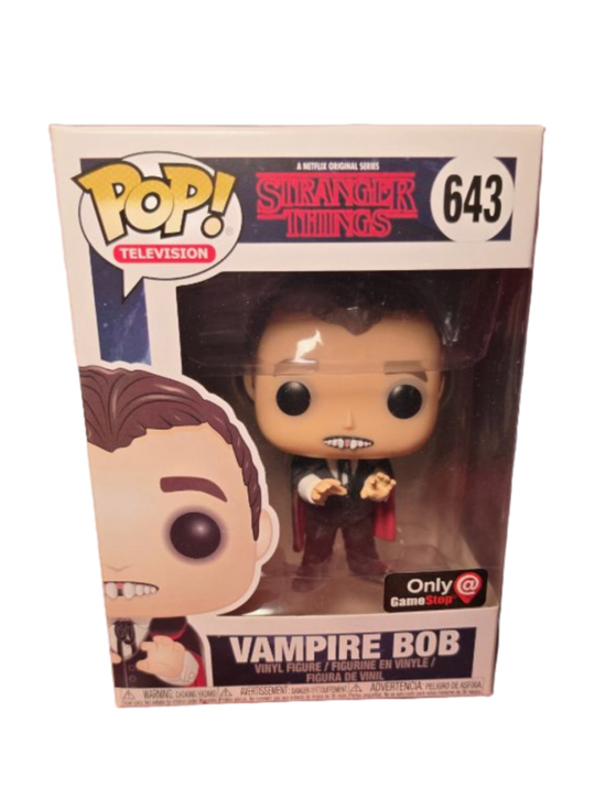 Funko | Toys | Funko Pop 643 Exclusive Vampire Bob Stranger Things ...